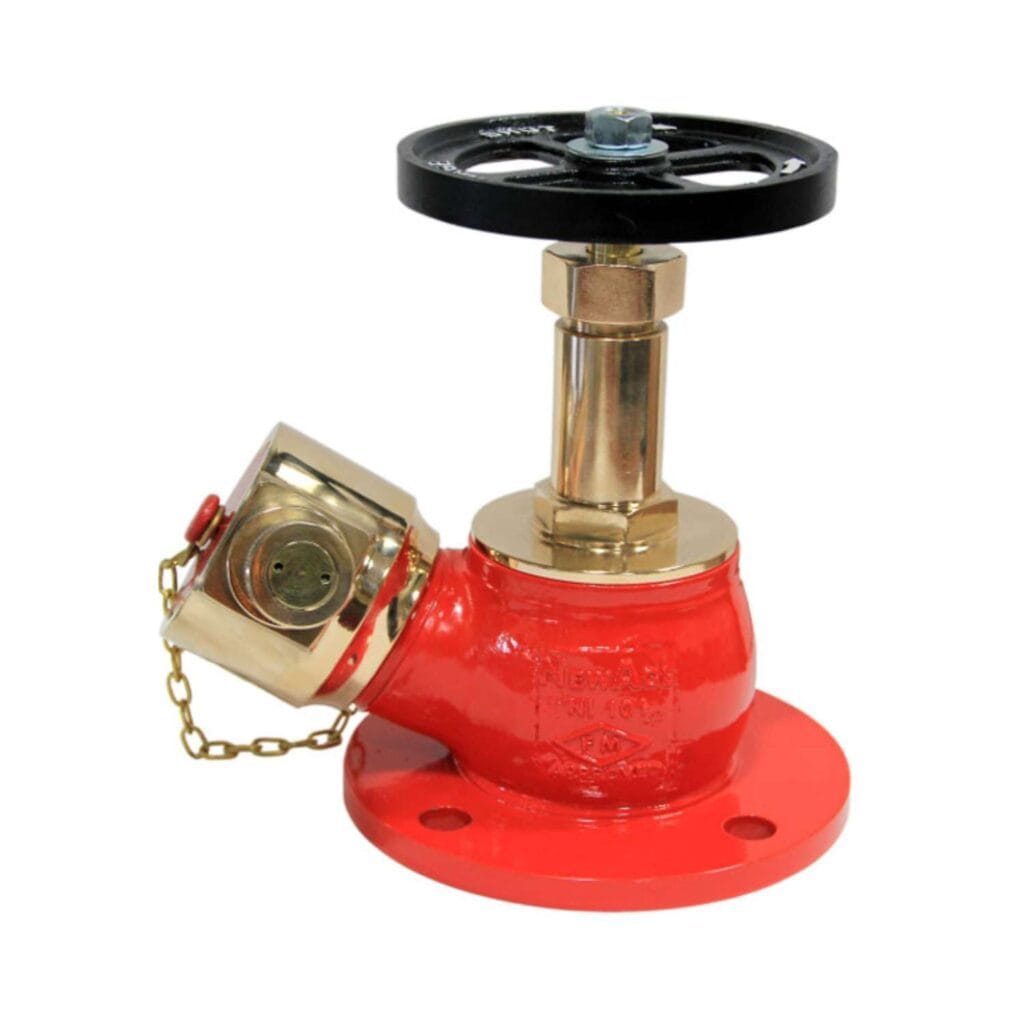 Buy NewAge Flanged Oblique Hydrant Valve | Gunmetal