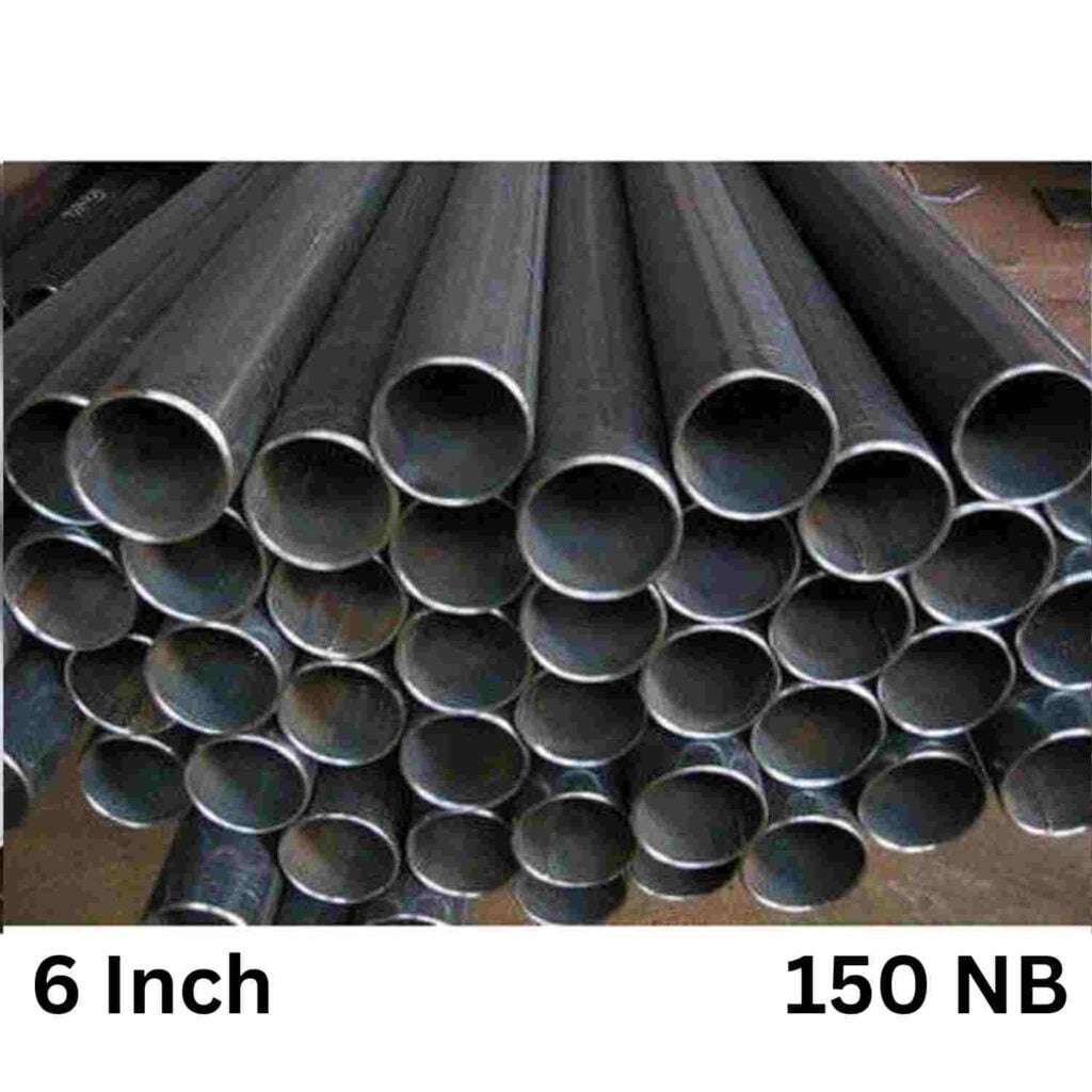 JINDAL - 150 NB MS Round Pipe Heavy Duty | 6 inch | C Class | Per Meter ...