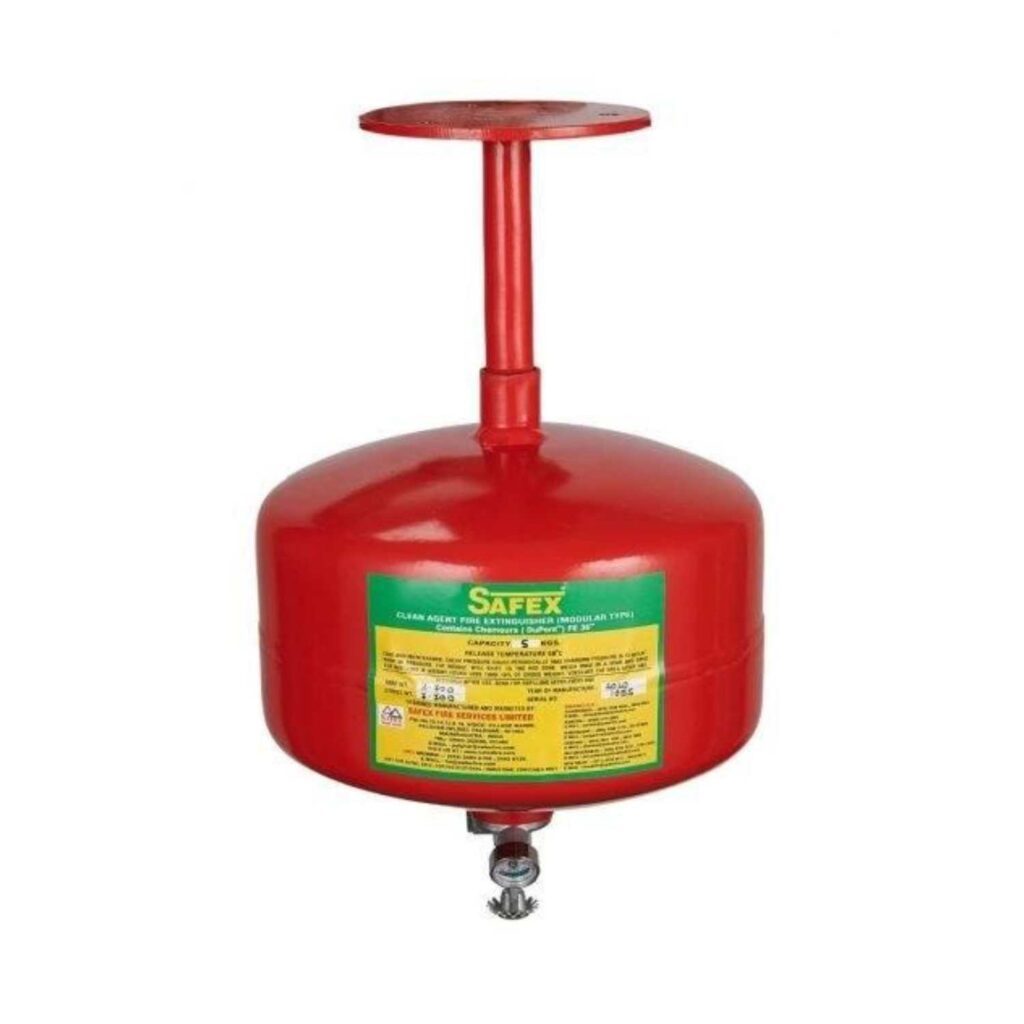 Buy Safex Clean agent automatic Modular Fire Extinguisher (5kg)