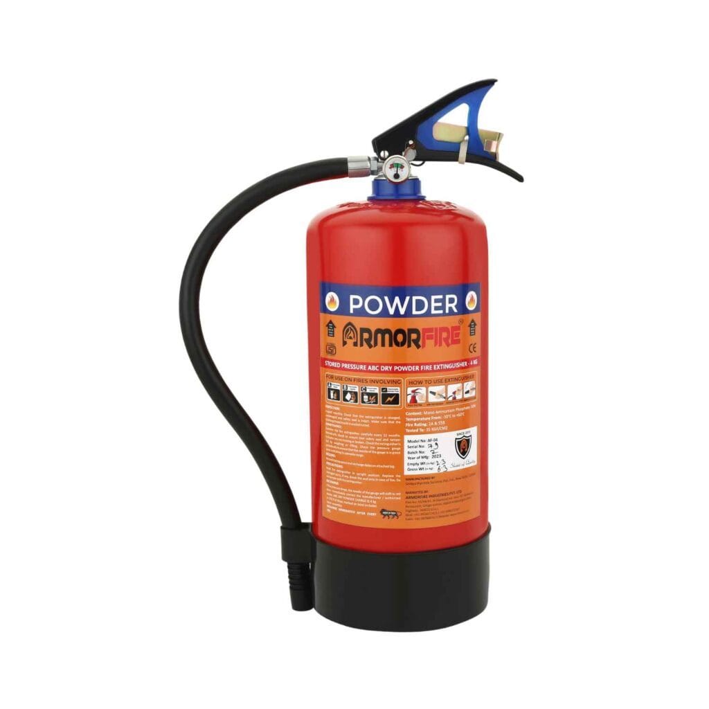 Buy ARMORFIRE 6Kg ABC Powder Portable Fire Extinguishers