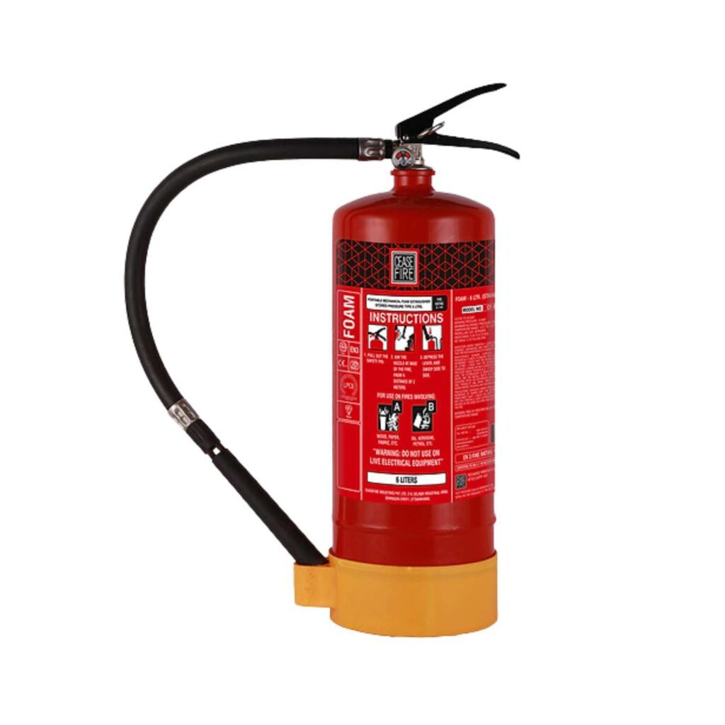 Buy Ceasefire Foam SS Fire Extinguisher 6L -Aspiranting Model