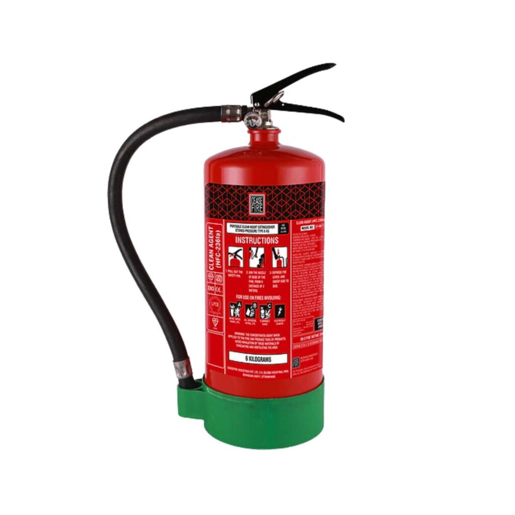 Buy Ceasefire HFC 236fa Clean Agent Fire Extinguisher (6kg)